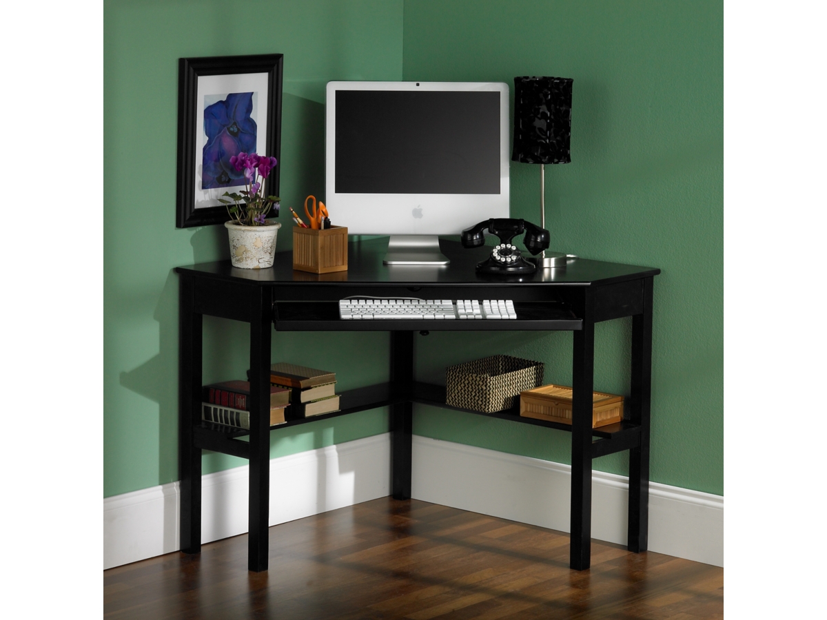 Southern Enterprises Furniture Corner Computer Desk