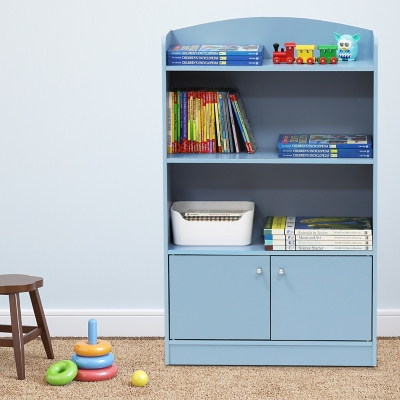 Click here for Furinno Lova Bookshelf with Storage Cabinet  Light... prices