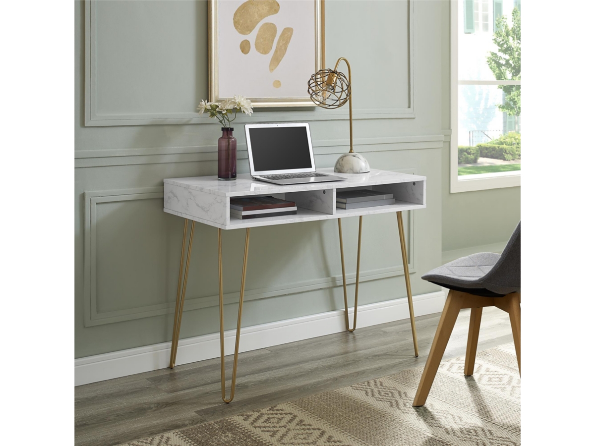 Novogratz athena computer desk with storage stores store