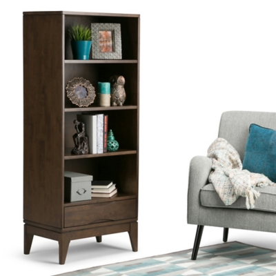Simpli Home Harper Bookcase with Storage | Ashley