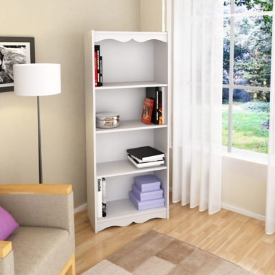 Click here for CorLiving Hawthorne 60 Tall Bookcase  White prices