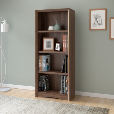 Click here for CorLiving Quadra 59 Bookcase  Walnut prices