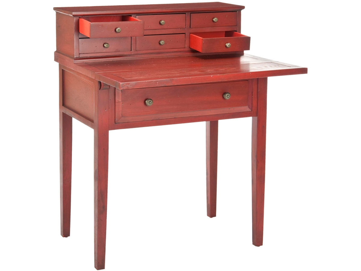 7 Drawer Fold Down Desk Ashley