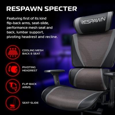 RESPAWN SPECTER Mesh Gaming Chair | Ashley