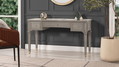 Click here for Dauphin 55 Executive Desk  Gray prices