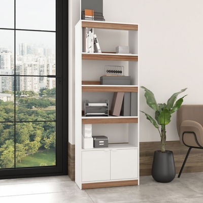 Click here for Ratzer 72 Bookcase  White/Brown prices