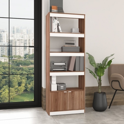 Click here for Ratzer 72 Bookcase  Brown/White prices