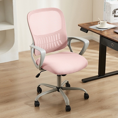 Click here for Dovelina Lexcy Home Office Desk Chair  Pink prices