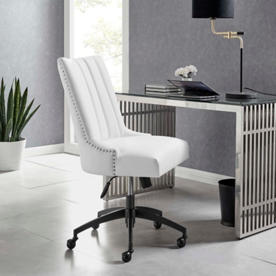 Click here for Modway Empower Home Office Desk Chair  Black/White prices