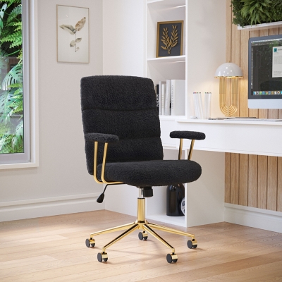 Click here for Techni Mobili Home Office Desk Chair  Black prices