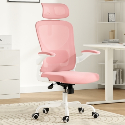 Click here for Dovelina Furnique 44 Home Office Desk Chair  Pink prices