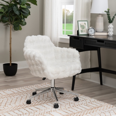 Click here for Linon Fiona Home Office Desk Chair  White prices