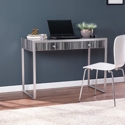 Click here for SEI Harpsden 42 Home Office Desk  Silver/Black prices