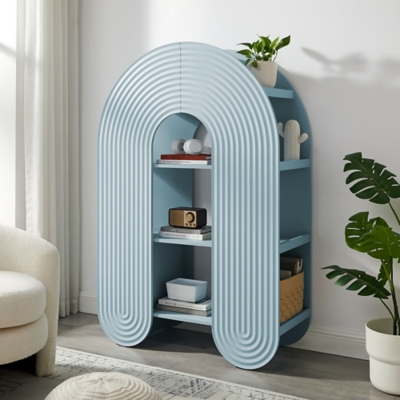 Click here for Modway Daydream 58 Bookshelf  Light Blue prices