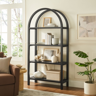 Click here for Modway Vexley 72 Arched Bookshelf  Black prices
