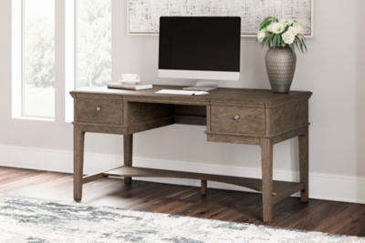 Janismore 60" Home Office Storage Desk with USB Charging | Ashley