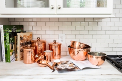 Click here for Creative Co-Op Hammered Bowls (Set of 3)   Bronze prices