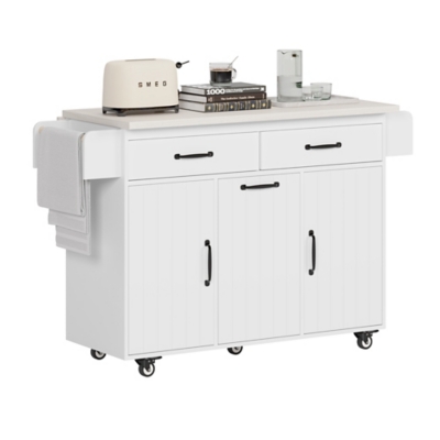 Dovelina Zenyra Kitchen Island with Storage Cabinet | Ashley