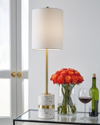 Click here for Maywick Table Lamp  White/Brass Finish prices