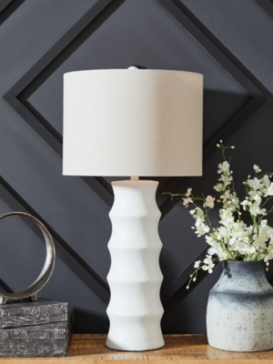 Click here for Veraleigh Table Lamp  White prices