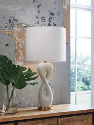 Click here for Judrich Table Lamp  White/Gold Finish prices