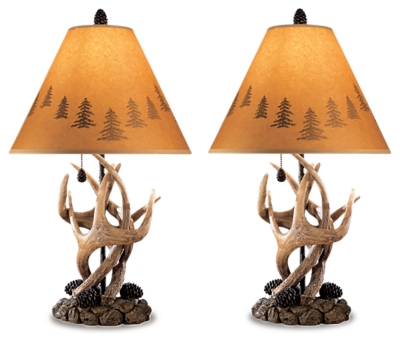 Click here for Derek Table Lamp (Set of 2)  Brown prices