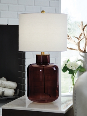 Click here for Mette Table Lamp  Brown/Gold Finish prices
