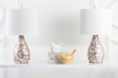 Click here for Safavieh Gourd Shaped Table Lamp (Set of 2)  Ivory... prices