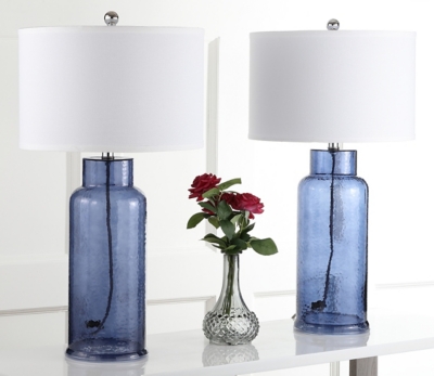 Click here for Safavieh Bottle Glass Table Lamp (Set of 2)  Trans... prices