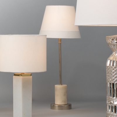Click here for Home Accents Marble Darcey Table Lamp with Tapered... prices