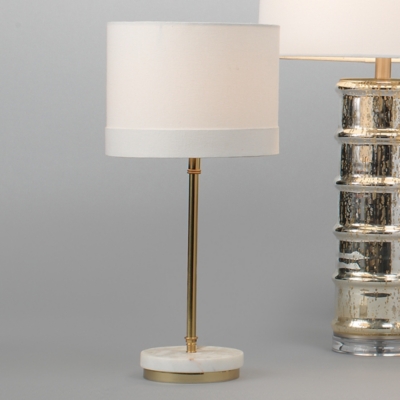 Click here for Home Accents Marble Base Grace Table Lamp  White prices