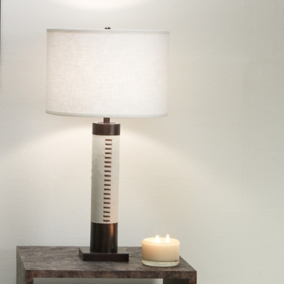 Click here for Relaxed Elegance Bennett Table Lamp  White prices