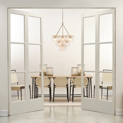 Click here for Relaxed Elegance 21-Light Chandelier  Antique Bras... prices