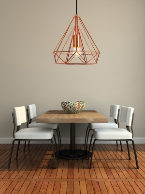 Click here for Living District Jago Collection Pendant in Copper... prices