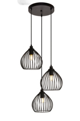 Living District Sayer Collection Pendant in Black Finish | Ashley
