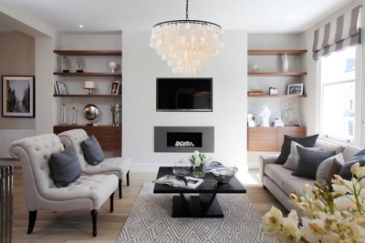 Click here for Living District Selene 6 Light Black Pendant  Blac... prices