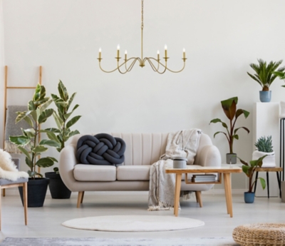 Click here for Living District Rohan 48 Inch Chandelier In Brass prices