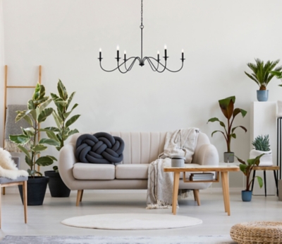 Click here for Living District Rohan 48 Inch Chandelier In Matte... prices