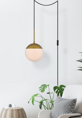 Eclipse 1 Light Pendant | Ashley