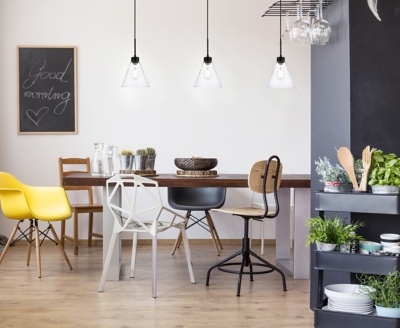 Click here for Living District Mera 1 Light Black Pendant prices