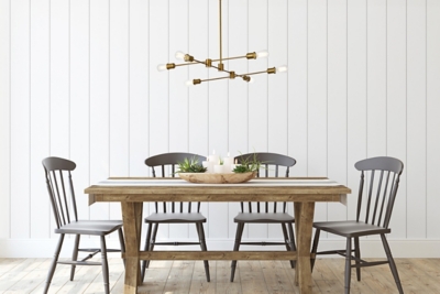Click here for Living District Xavier 6 Lights Pendant In Brass prices