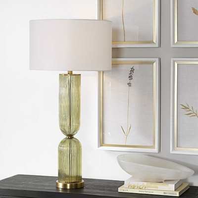Click here for Uttermost Mirah Table Lamp  Green prices