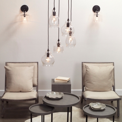 Click here for Relaxed Elegance Collins Wall Sconce  Black prices