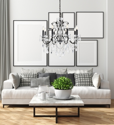 Click here for St. Francis 8 Light Dark Bronze Chandelier prices