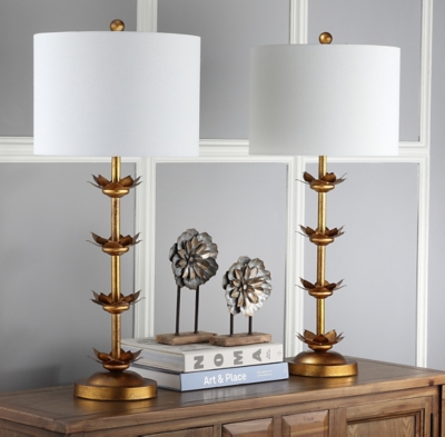 Click here for Safavieh Lani Table Lamp (Set of 2)  Antique Gold prices