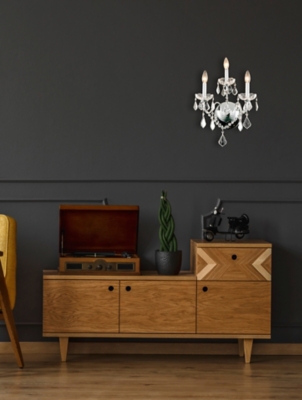 Click here for St. Francis 3 Light Chrome Wall Sconce prices