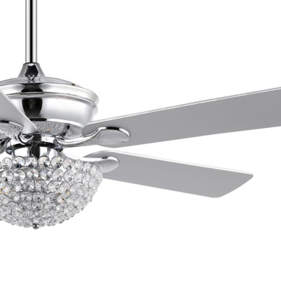 Jonathan Y Cammy 3-Light Traditional Transitional Iron LED Ceiling Fan ...