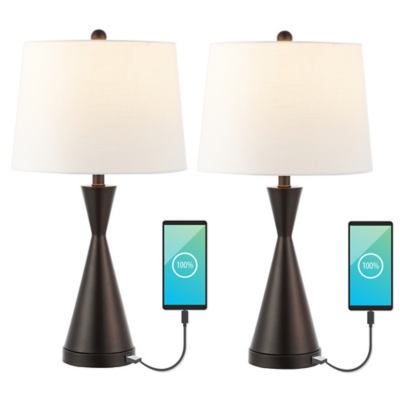 Colton Table Lamp with USB Charging Port (Set of 2) | Ashley
