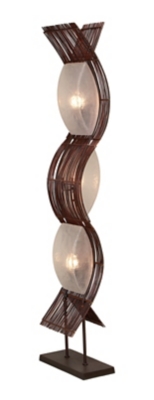 Bayberry Lane Wavy Floor Lamp | Ashley