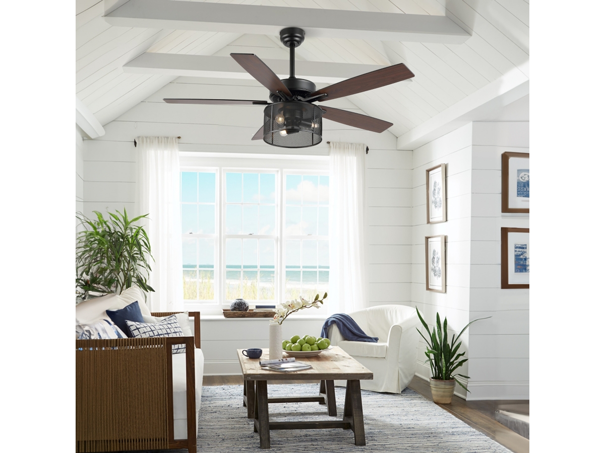 Ashley 52 3 Light Ceiling Fan Laura Ashley Fernhurst Flush 3 Light